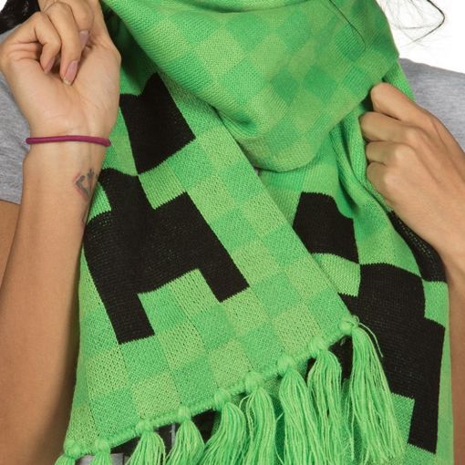 Minecraft Creeper Šal | Gift Shop | Pokloni.COM - Srbija