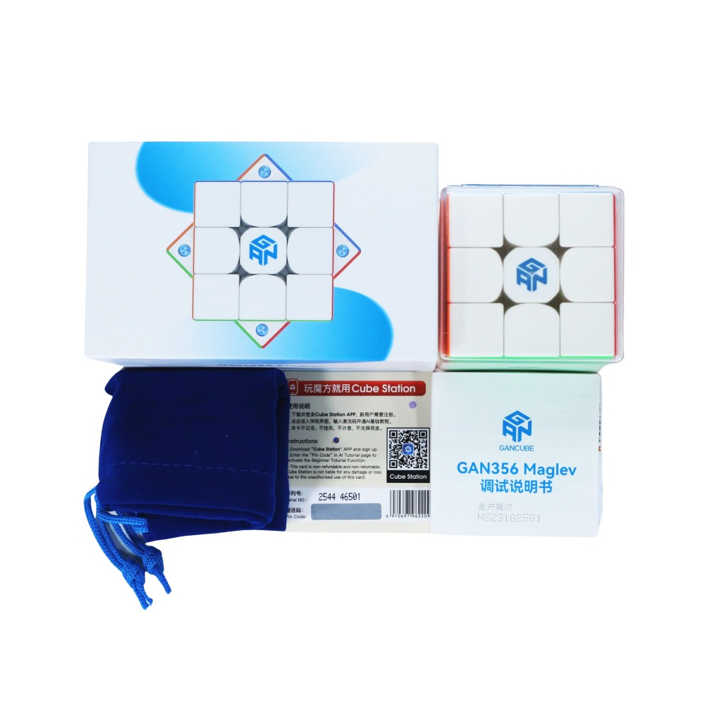 GAN 356 Maglev 3x3 Frosted Stickerless | Pokloni.COM